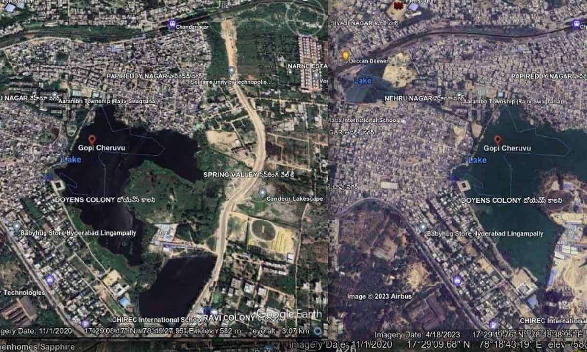 Hyderabad: Encroachments rule the roost in Serilingampally constituency