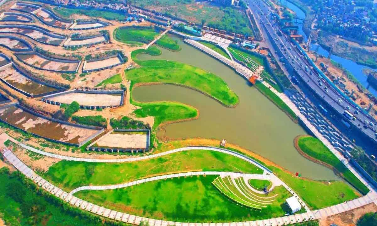 From Infamous To Inviting: Timarpur Lake In Delhi Undergoes Transformation