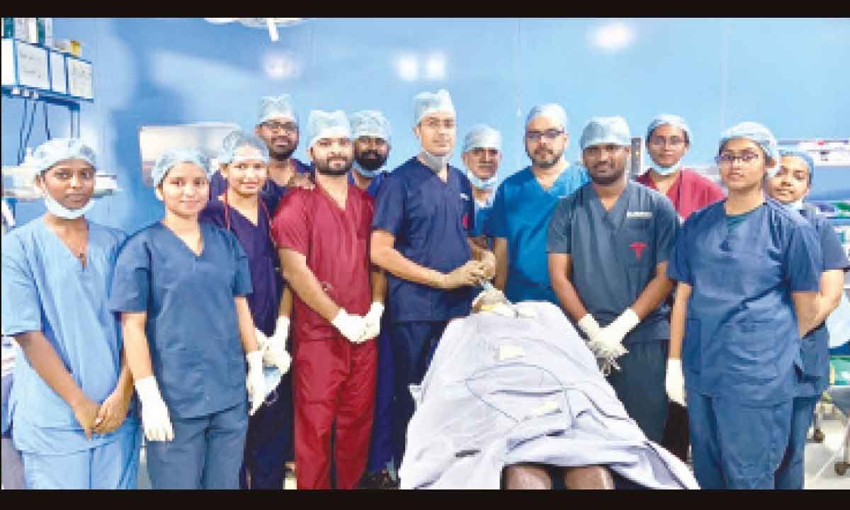 Mahabubnagar: SVS doctors save man in a rare operation