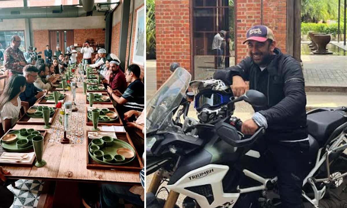 Ahmedabad Embraces Amit Sadh as He Cruises Through India on a ...