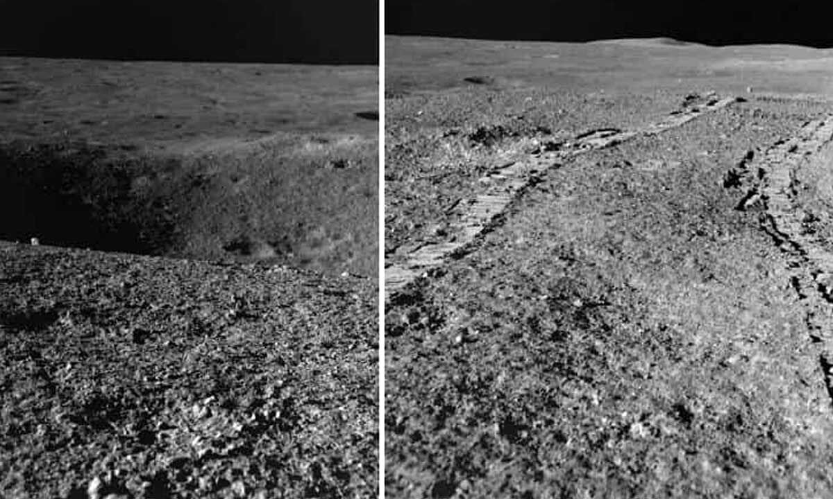 Chandrayaan-3 rover comes across crater on Lunar surface, commanded to ...