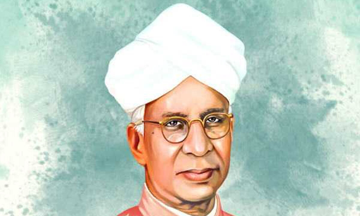 Renowned artist impresses everyone by painting S Radhakrishnan's ...