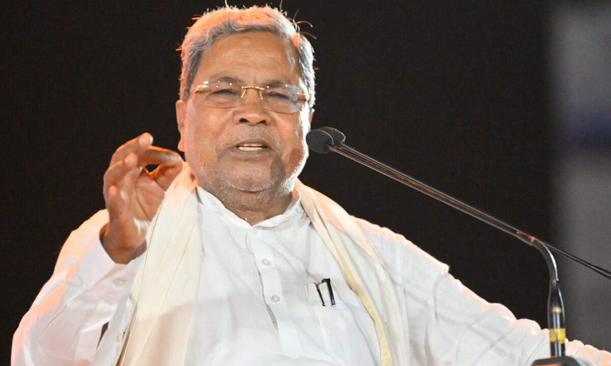 Siddaramaiah attacks PM Modi over India’s ranking in global hunger index
