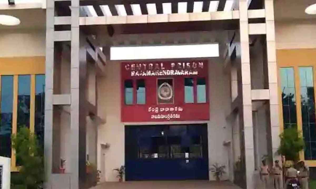 Huge police security at the central jail