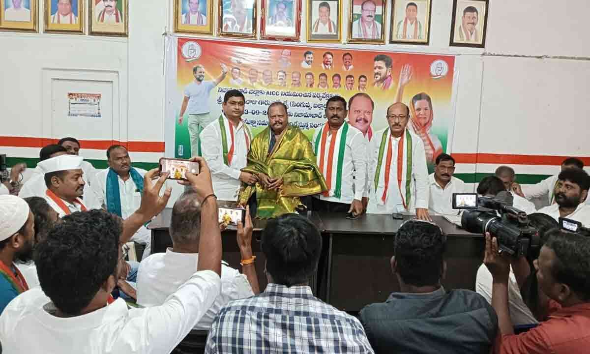 Nizambad: Congress appoints booth, division level agents