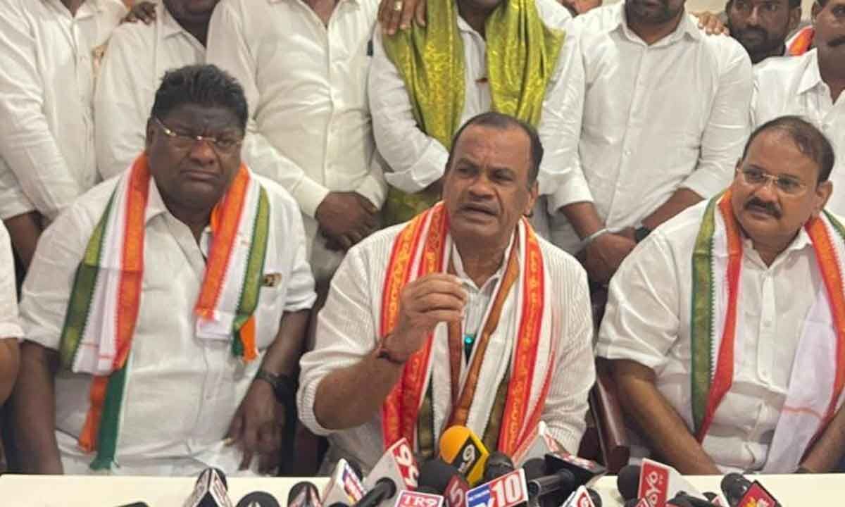 Komatireddy Venkat Reddy eyes assembly entry from Nalgonda