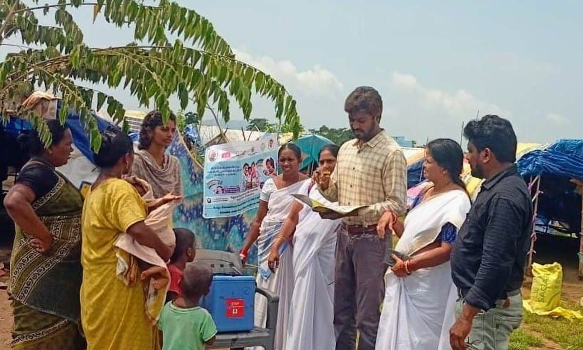 Parvathipuram: Mission Indradhanush begins in remote villages