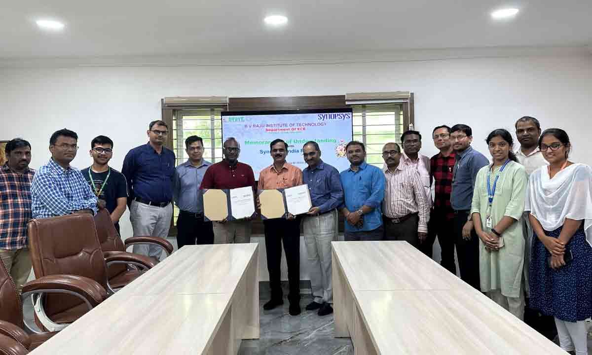 VRIT Narsapur signs MoU with Synopsys India Pvt. Ltd. for Semiconductor ...
