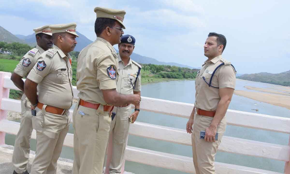 Kadapa SP inspects Ganesh immersion ghats