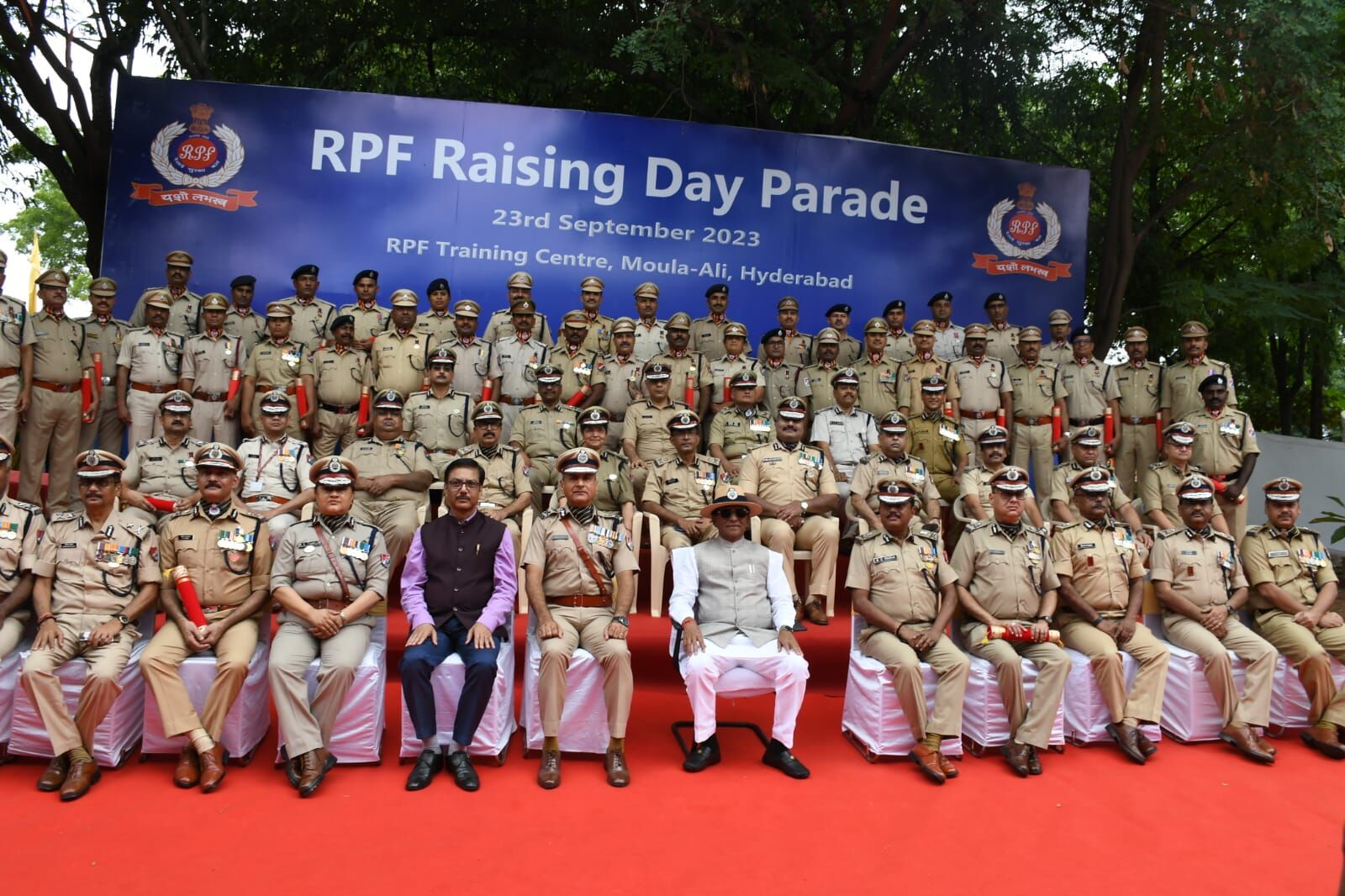 Minister of state Raisaheb Patil graces 39th raising day of RPF
