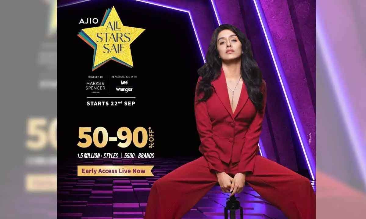 AJIO announces up to 90% off on top brands