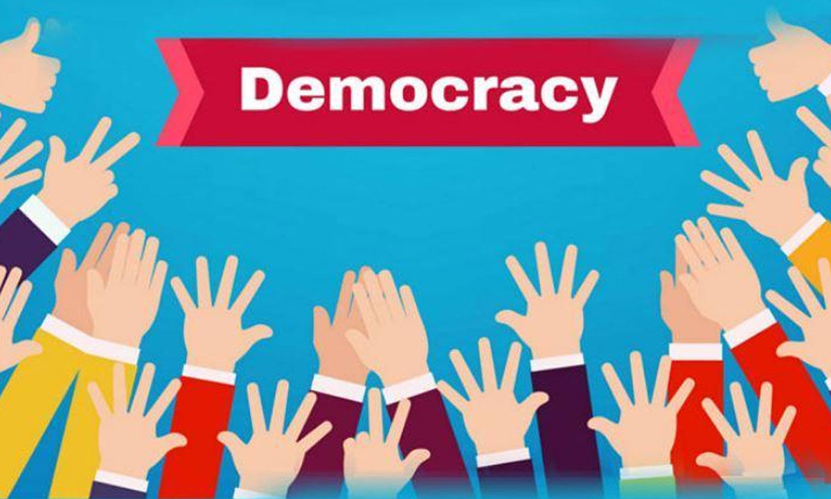 Democracy infested by goons and traitors!