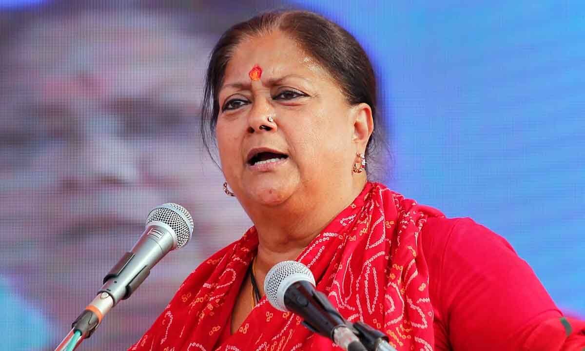 Vasundhara Raje gets into active mode ahead of PM's Jaipur visit