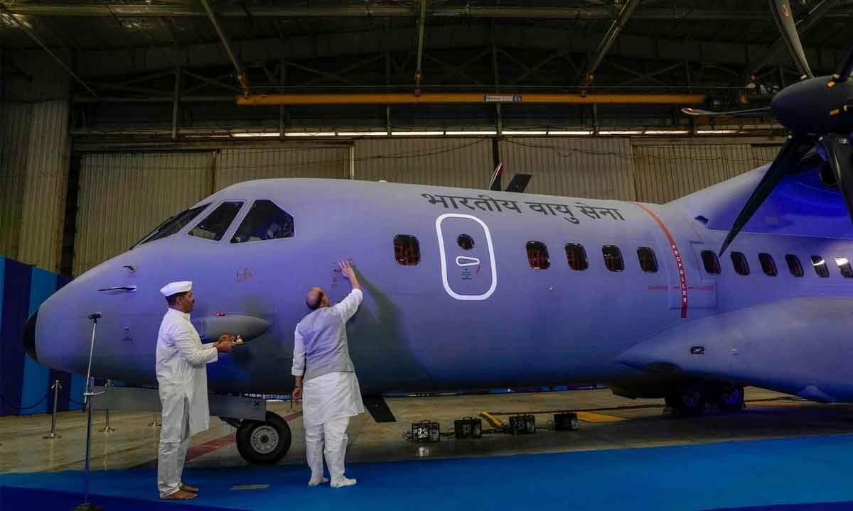 C-295 aircraft inducted into IAF