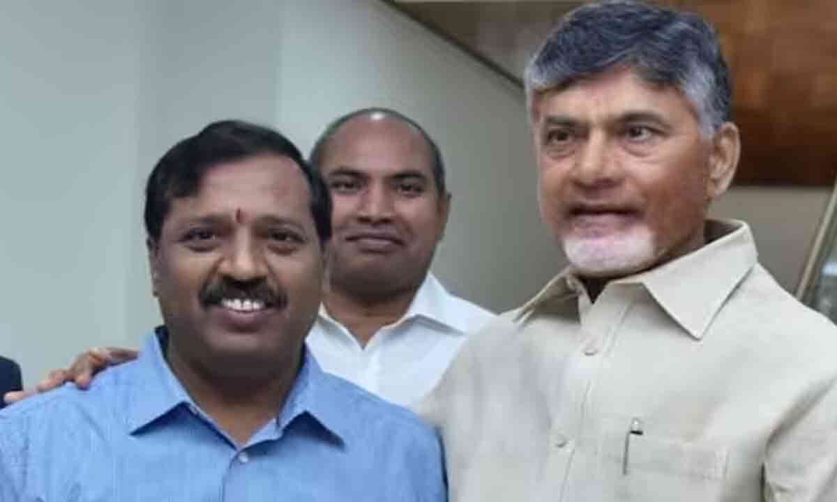 AP govt. suspends Naidu's personal secretary Pendyala Srinivas