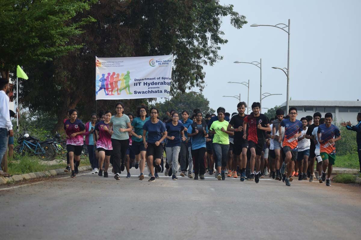 IITH organises Swachhata Run campaign