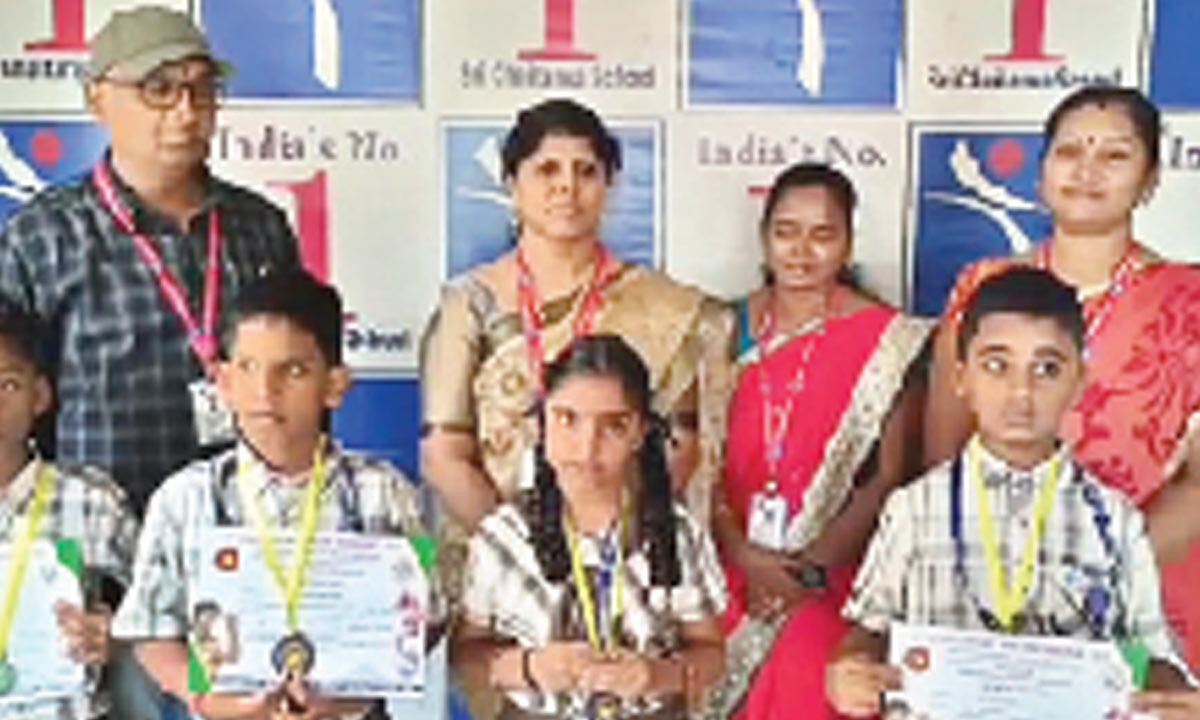 Nandyal: Chaitanya students bag bronze medals in Karate competitions