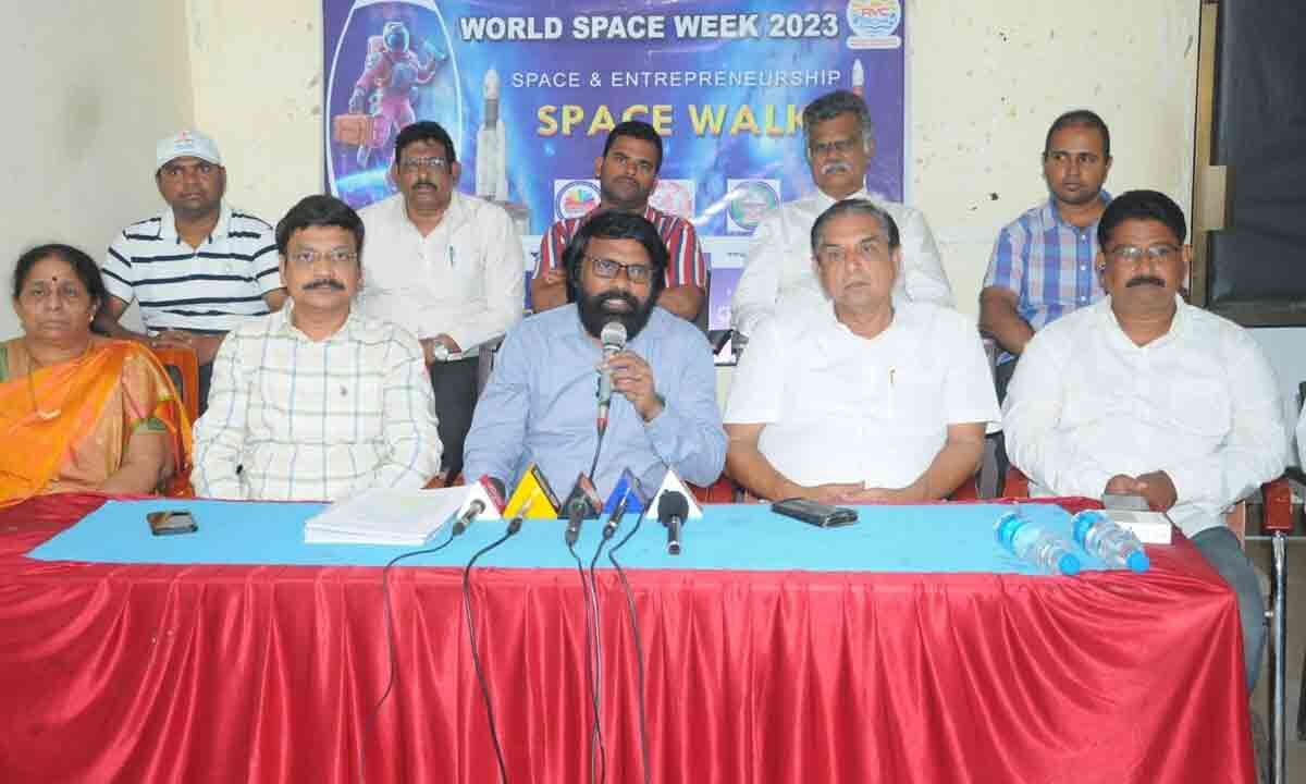 Rajamahendravaram: World Space Week celebrations from today
