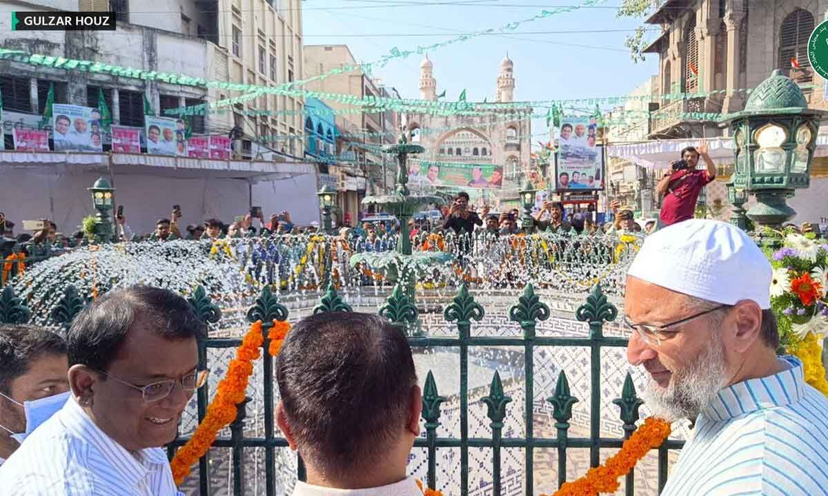 Renovated Gulzar Houz raises activists’ hackles