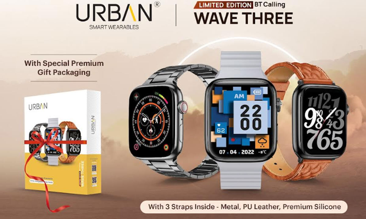 URBAN Unveils Smartwatch Range for the Festive Season: Wave Three and Nova