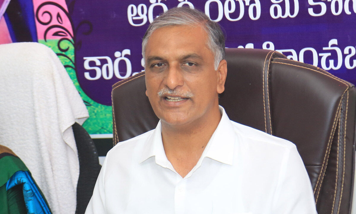 Seizure of Rs 42 cr in Karnataka- The money was supposed to be spent in Telangana says Harish Rao