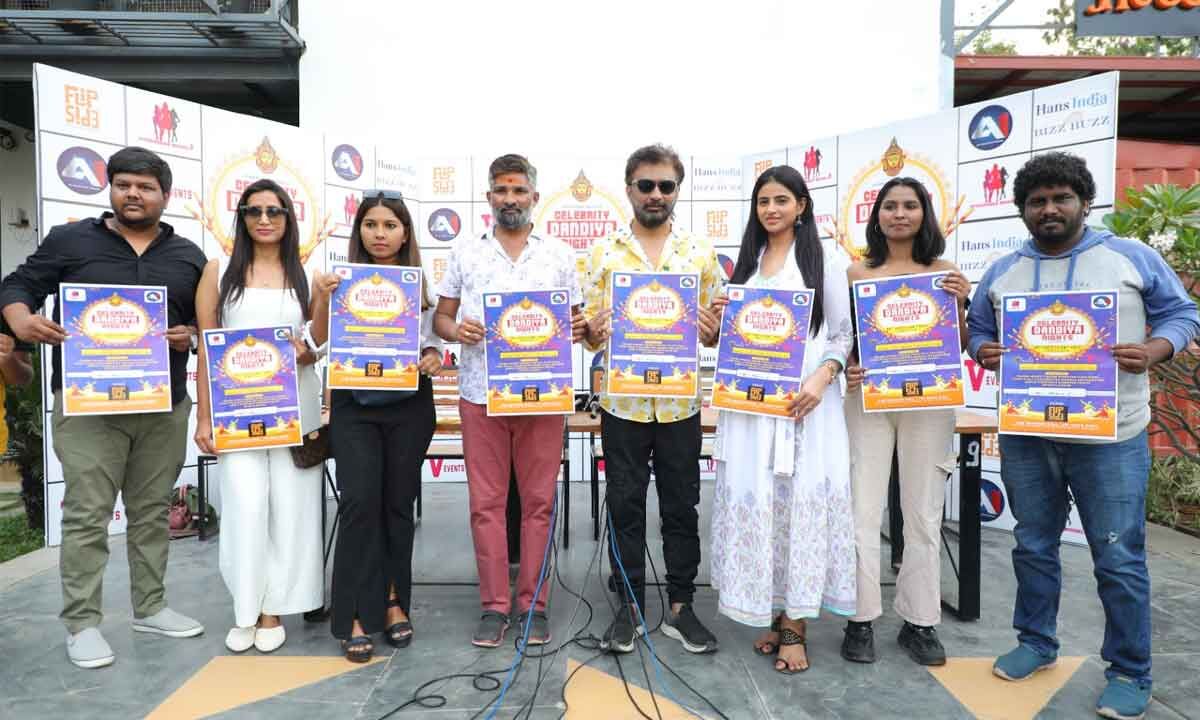 Hyderabad: 7th Season of "Celebrity Dandiya Nights" at Flip Side ...