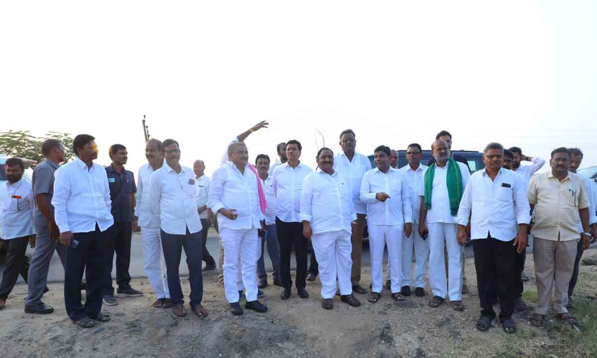 Arrangements on for KCR’s meet in Sathupally