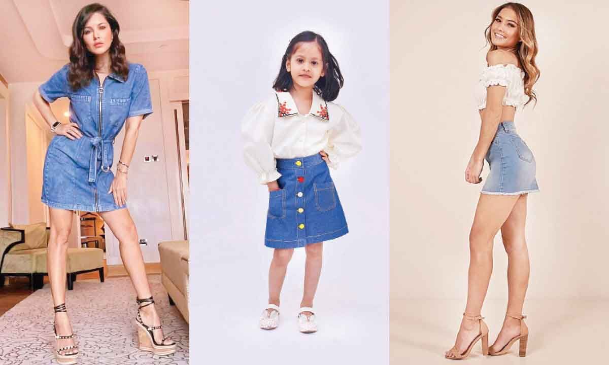 What’s the trend with Denim Skirts