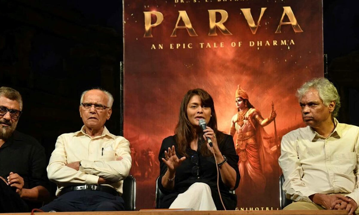 Vivek Agnihotri brings author Dr S L Bhyrappa’s monumental novel ‘Parva ...