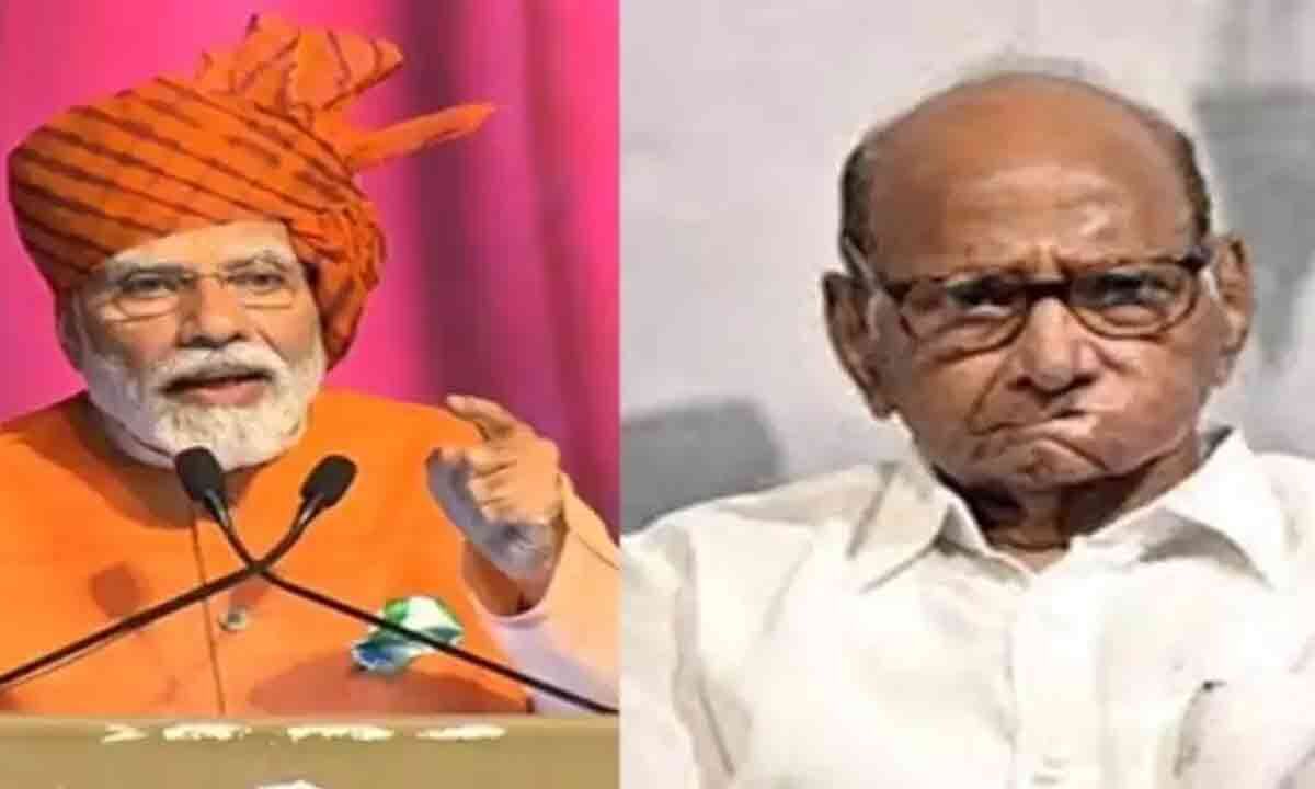 After PM’s Pawar jibe, Shiv Sena (UBT) asks ‘what did Modi do in 10 years’