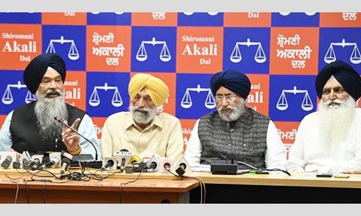 Mann compromised Punjab's stand on SYL canal: Akali Dal