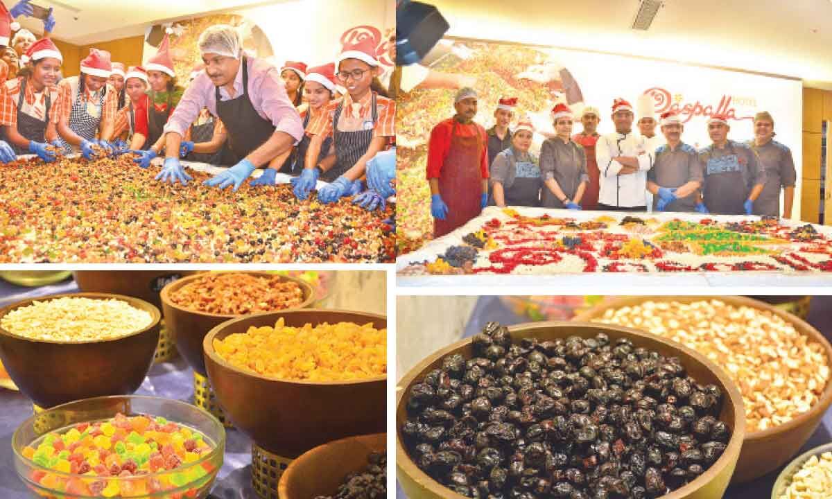 Hyderabad: Hotel Daspalla Kicks Off Cake Mixing Ceremony