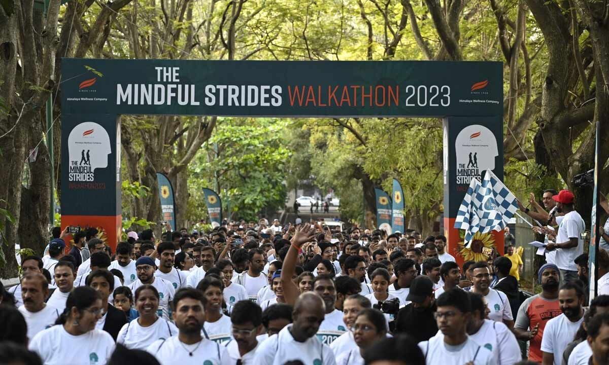 ‘The Mindful Strides Walkathon 2023’ held to promote mental health ...