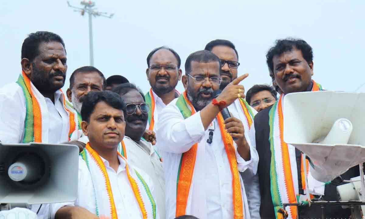 Warangal: BRS mired in corruption says Naini Rajender Reddy