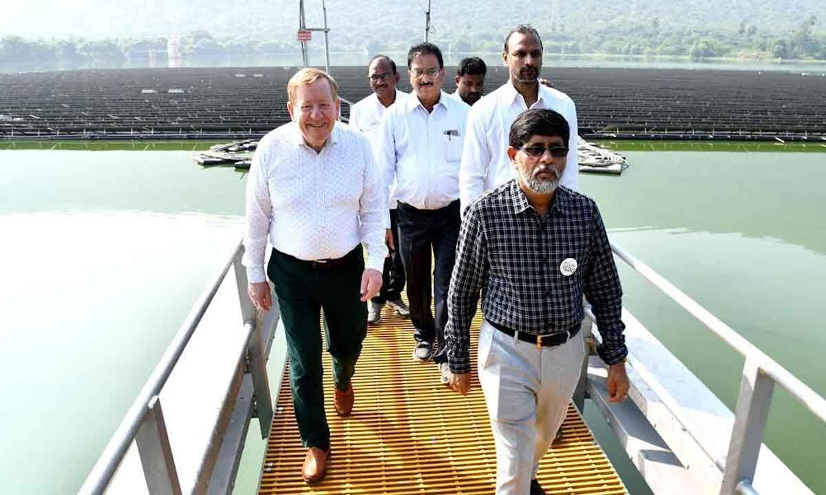 Carmel city Mayor in awe of Visakhapatnam