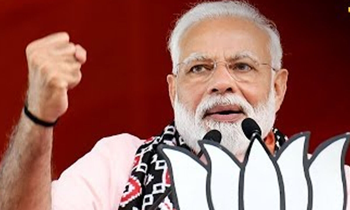 PM Modi Madiga Viwsarupa Sabha Live updates: Modi addresses public meeting