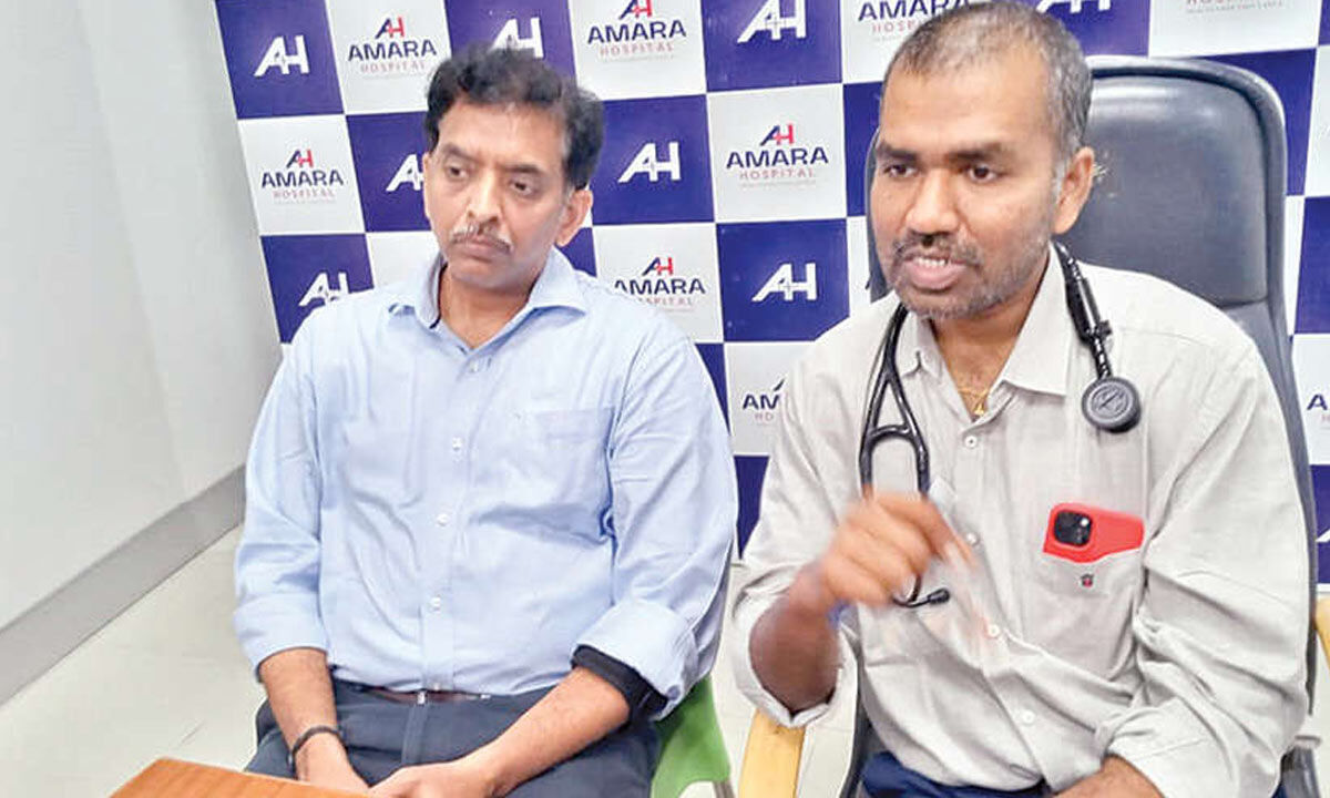 Tirupati: Amara Hospital equipped with intravascular ultrasound equipment