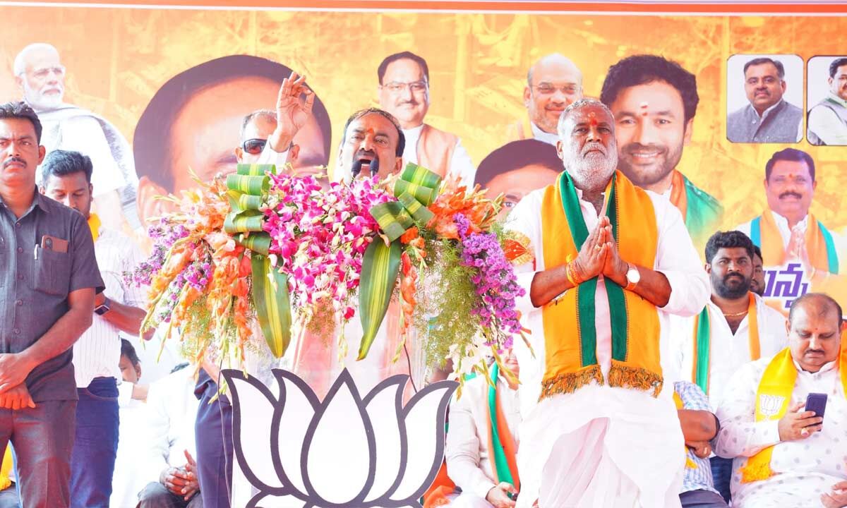 Eatala slams KCR’s promises