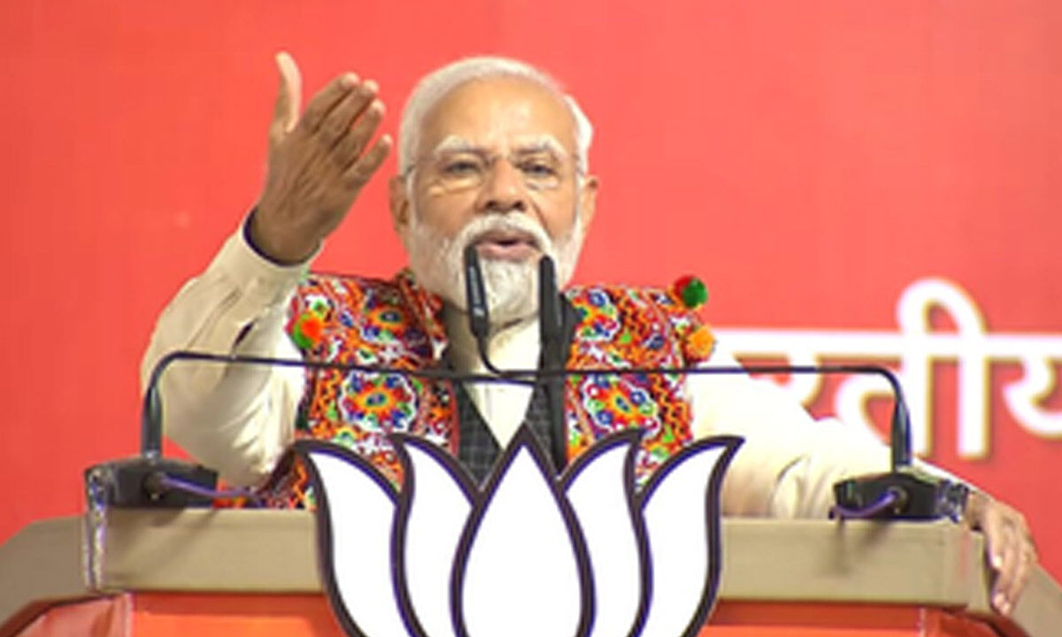 Modi refers to ‘Lal Diary’ in his speech, says 'Press the lotus button ...