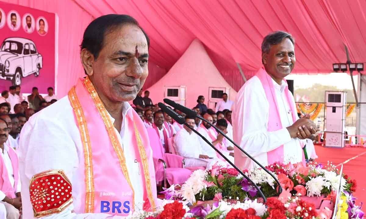 BJP-Cong plot to halt BRS march: KCR