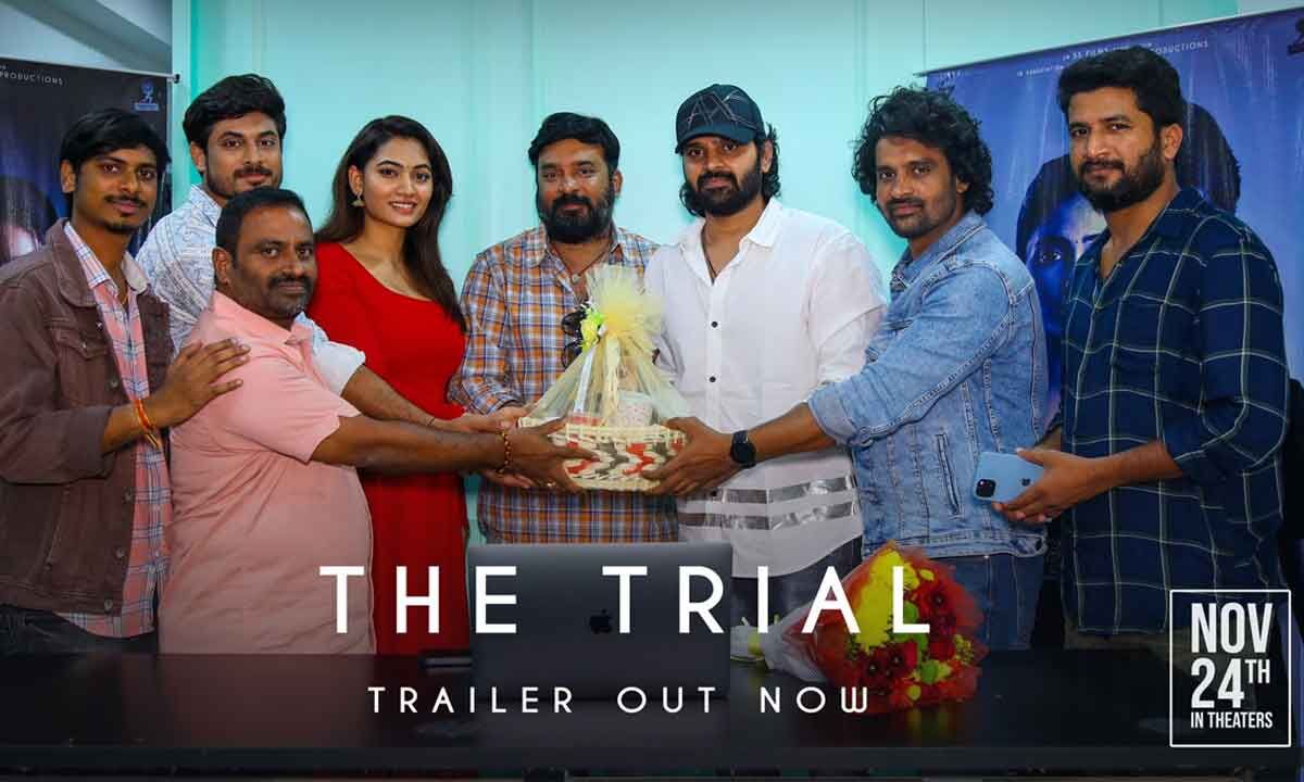 "The Trial" trailer launched by hero Sree Vishnu, grand release in theaters on November 24th