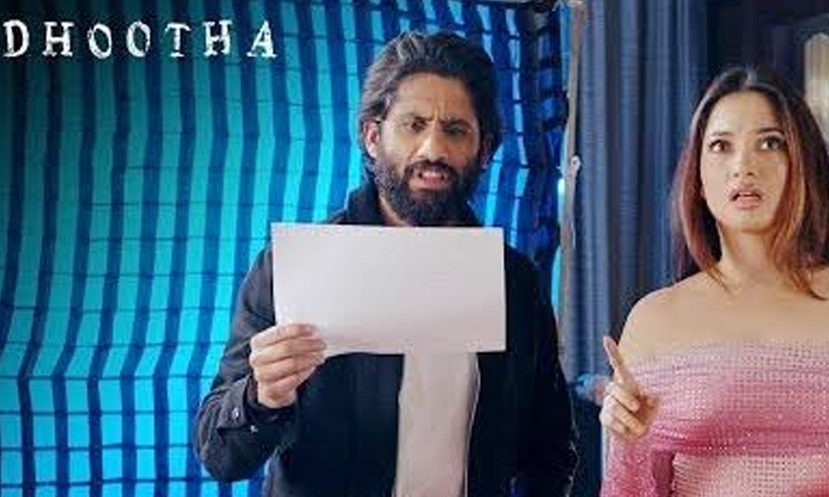 Naga Chaitanya plays reverse game on Tamannaah in ‘Dhootha’ promotions