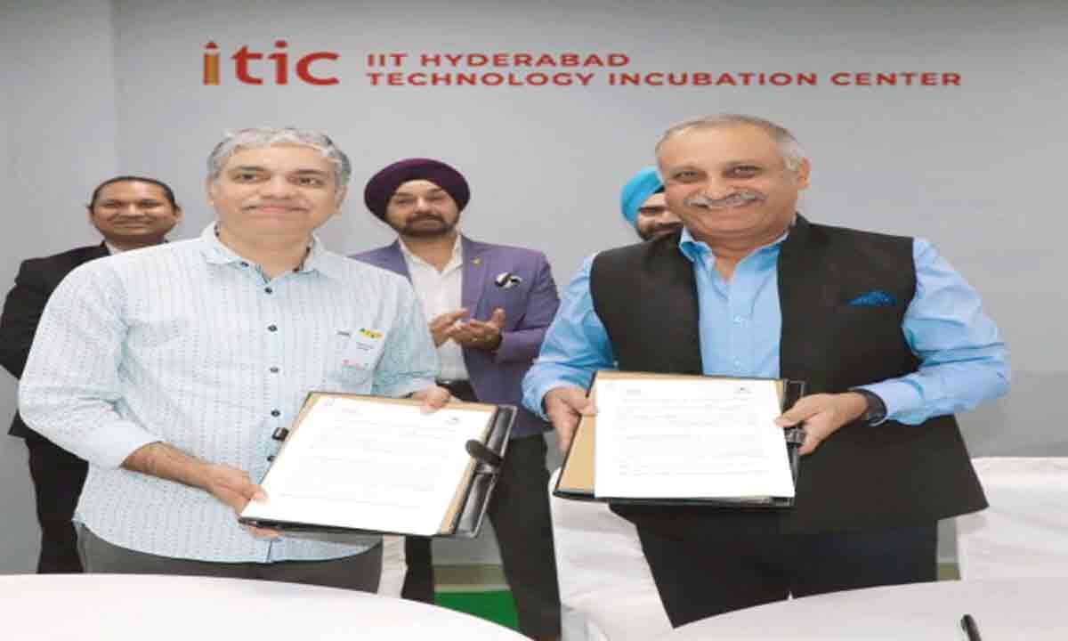 iTIC Incubator at IIT Hyderabad & College of Defence Management Inks ...