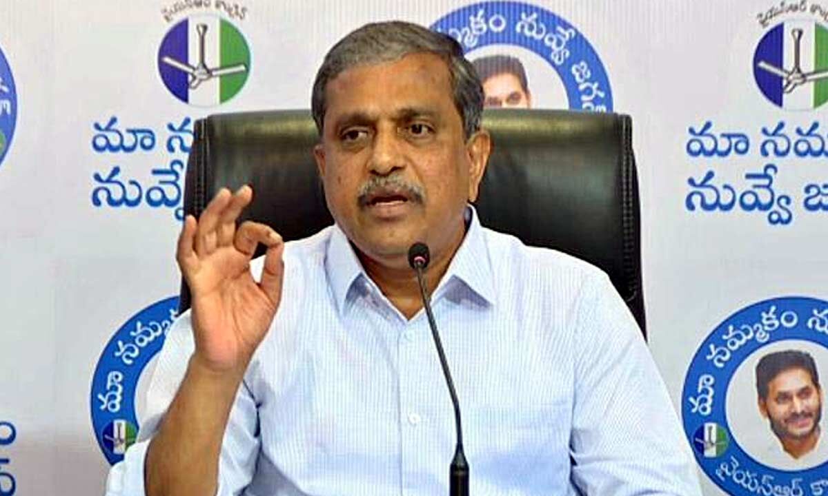 People are angry at Naidu over pensions: Sajjala