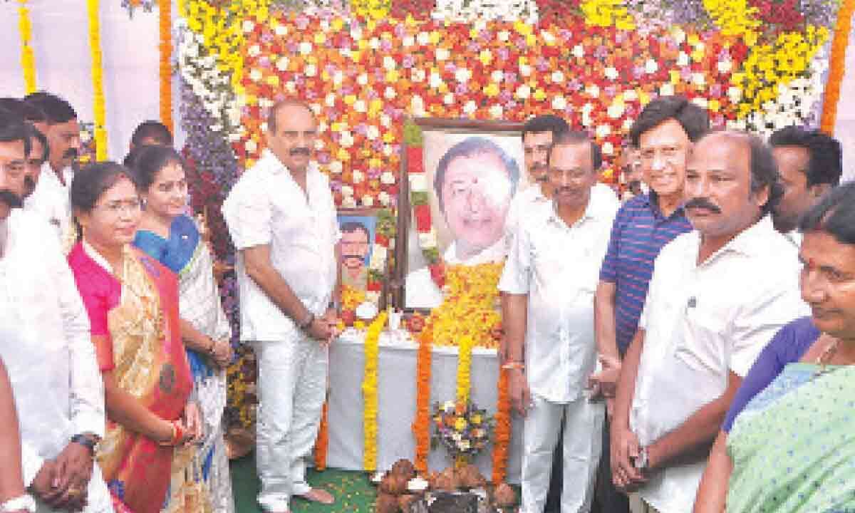 Ongole: Magunta Subbarami Reddy remembered