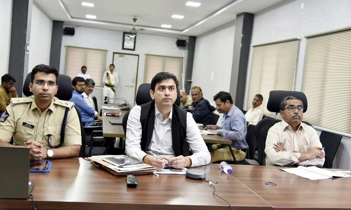 The next 24 hours are critical Alluri District Collector Sumit Kumar ...