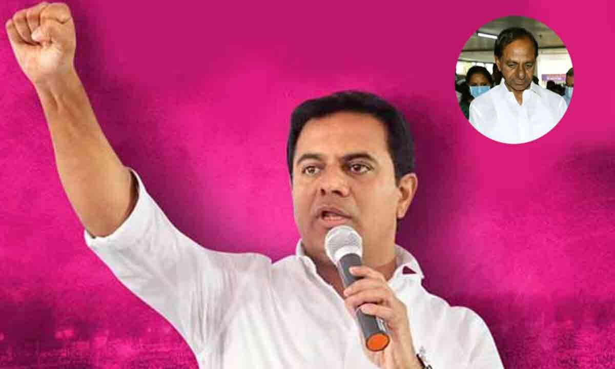 KTR to take oath as MLA later amid KCR's surgery