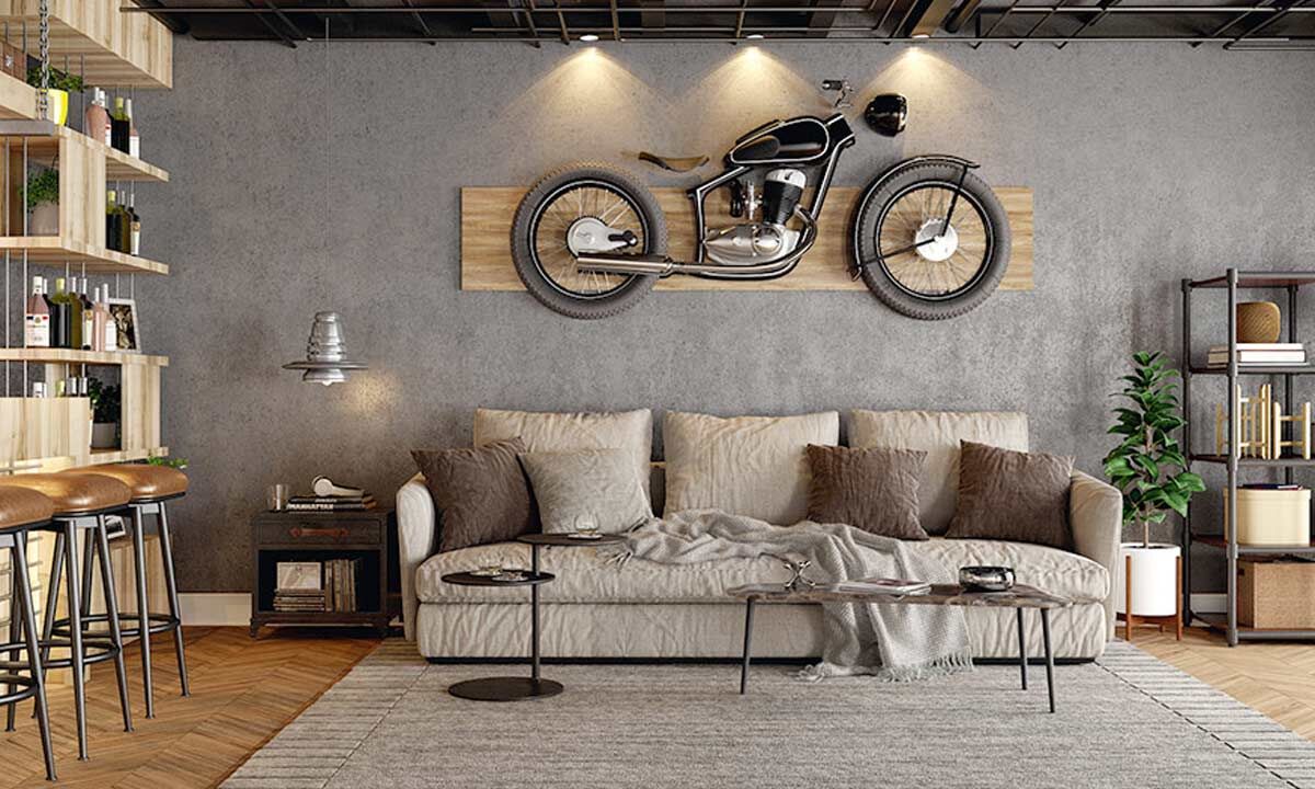 Concrete in furniture and home decor