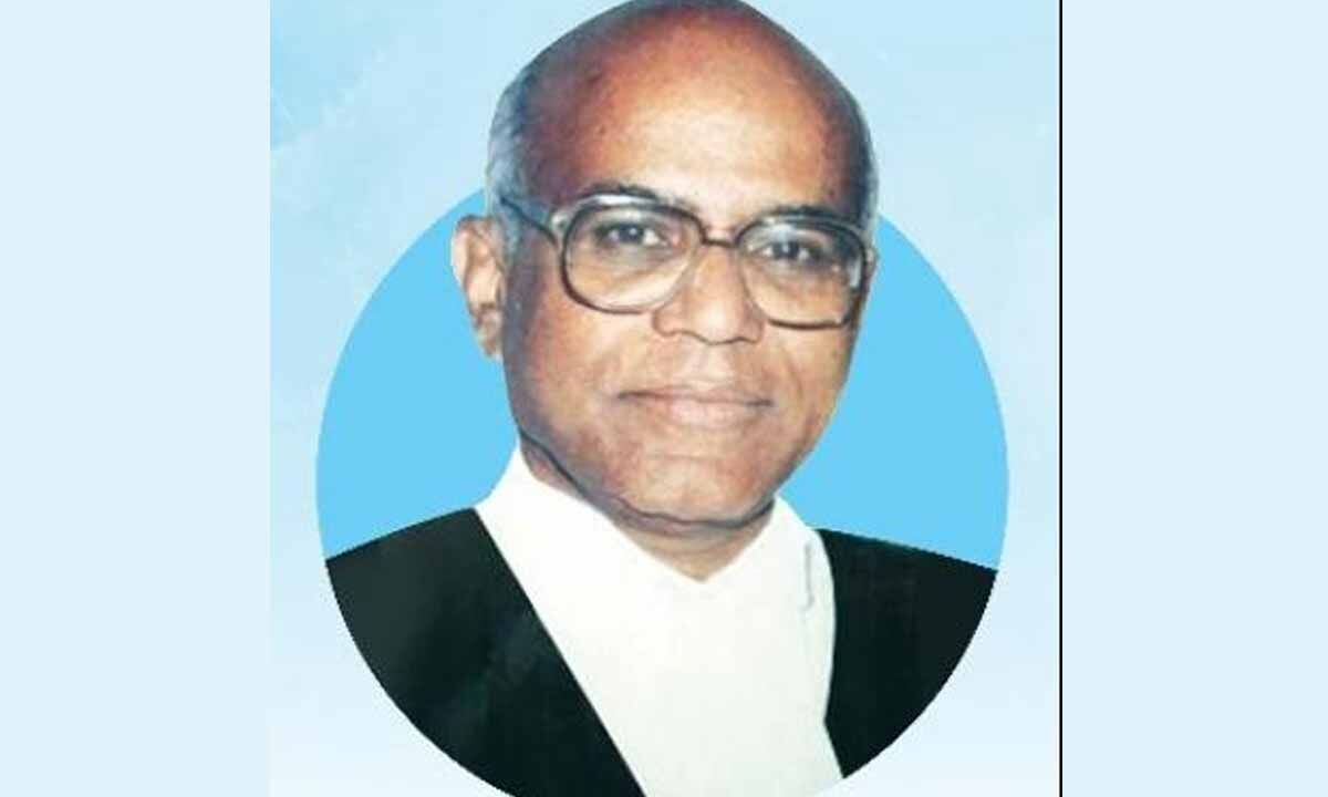 A special postal cover for 100th anniv of late Justice Konda Madhav Reddy