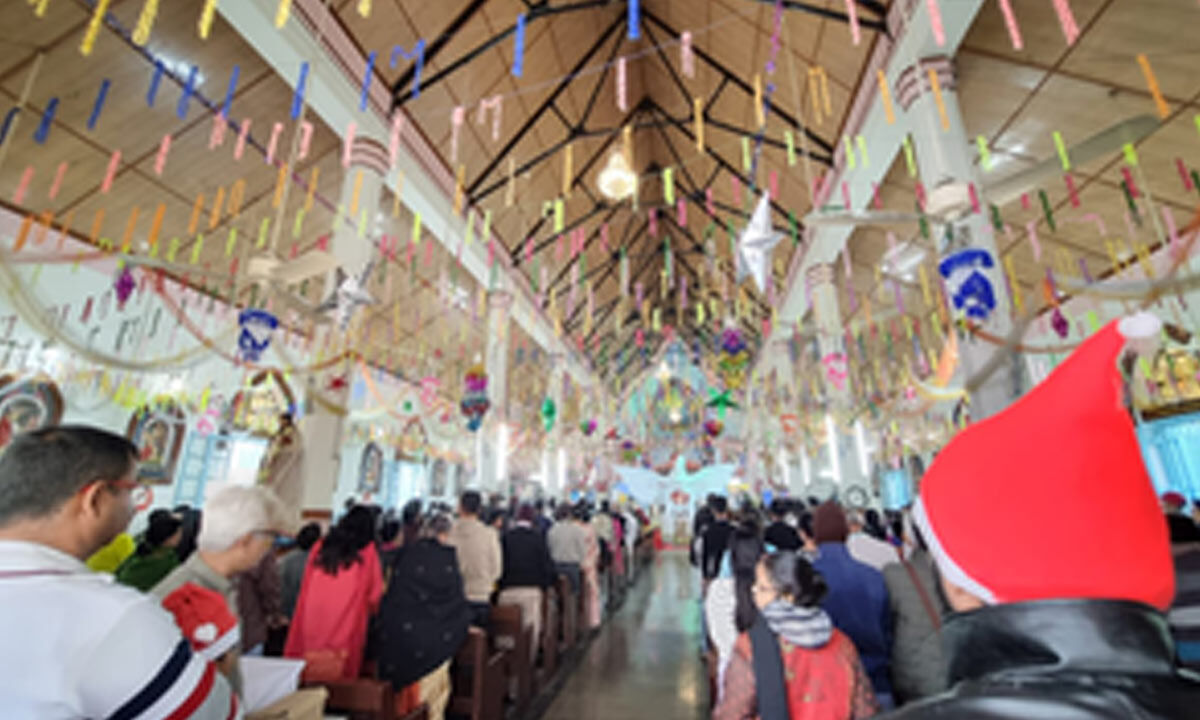 Christmas celebrations low key in violence-hit Manipur but marked by ...